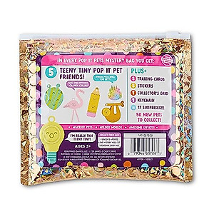 Pop It! Pets - Season 2 - The Ultimate Sensory Fidget Toy - Popping Bubbles and Adorable Characters - Collector map with Cards and Stickers from Buffalo Games