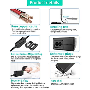 TKDY AC-PW20 Continuous Power Adapter NP-FW50 ZV-E10 Dummy Battery for Sony Alpha ZVE10 A6400 A6000 A6100 A5100 A7 A7II Cameras.