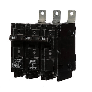 Siemens B380H 80-Amp Three Pole 240-Volt 22KAIC Bolt in Breaker