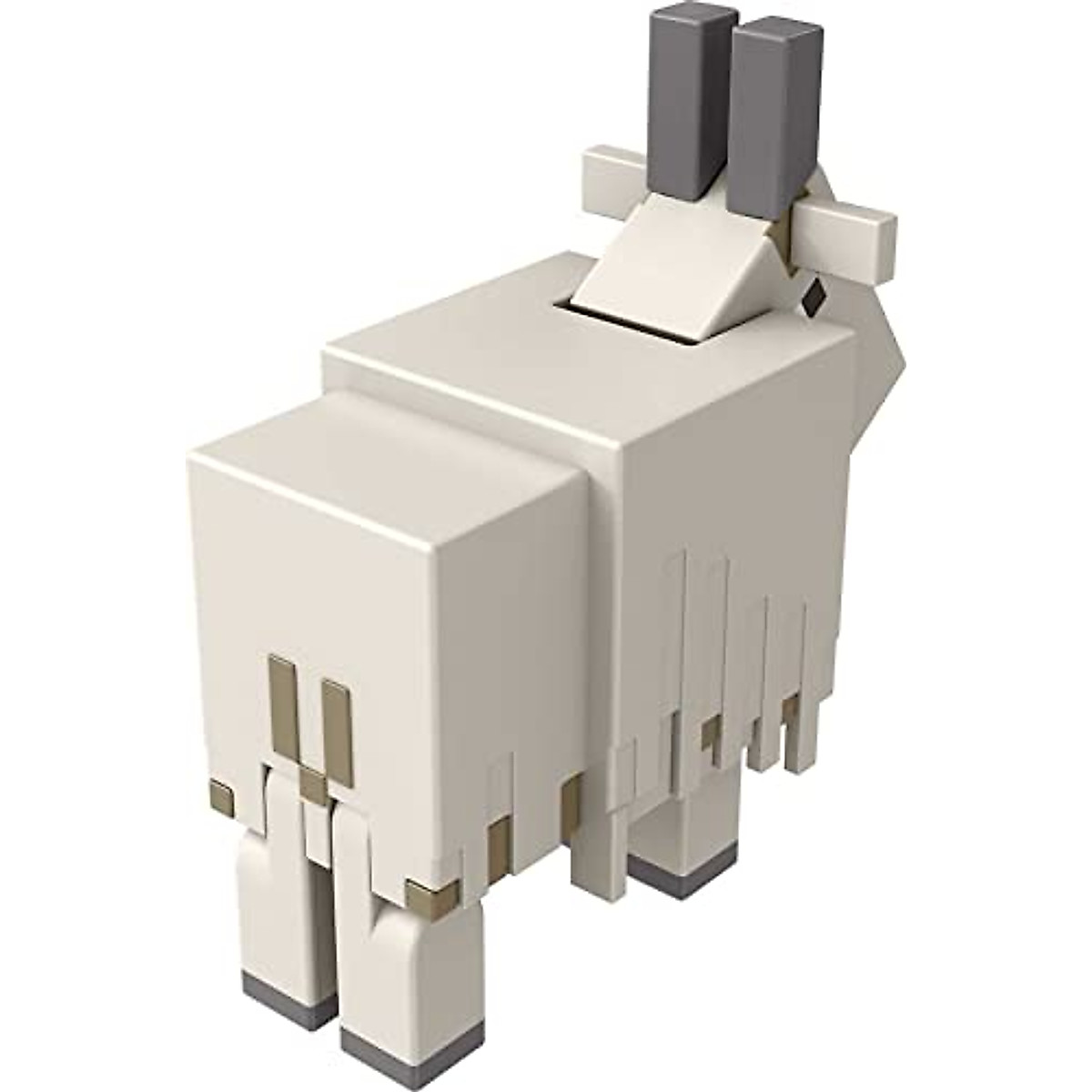 Mattel Minecraft Goat Action Figure, 3.25-in, with 1 Build-a-Portal Piece & 1 Accessory, Building Toy Inspired by Video Game, Collectible Gift for Fans & Kids Ages 6 Years & Older