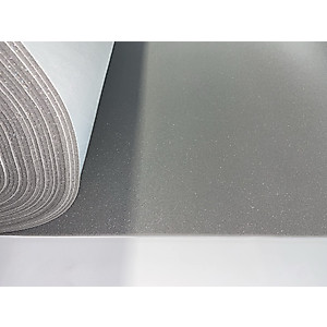 1/4 Gray Sew Foam Scrim Backed Pleating Padding Upholstery Fabric 57 Wide by the Yard"