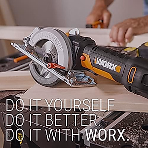 Worx WX439L 4.5 Amp WORXSAW 4.5" Electric Compact Circular Saw