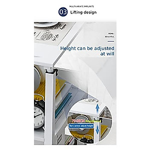 MJWDP Laptop Table Portable Folding Desk Bed Table Laptop Desk Computer Table for Bedroom Office Adjustable Movabl Computer Desk Table