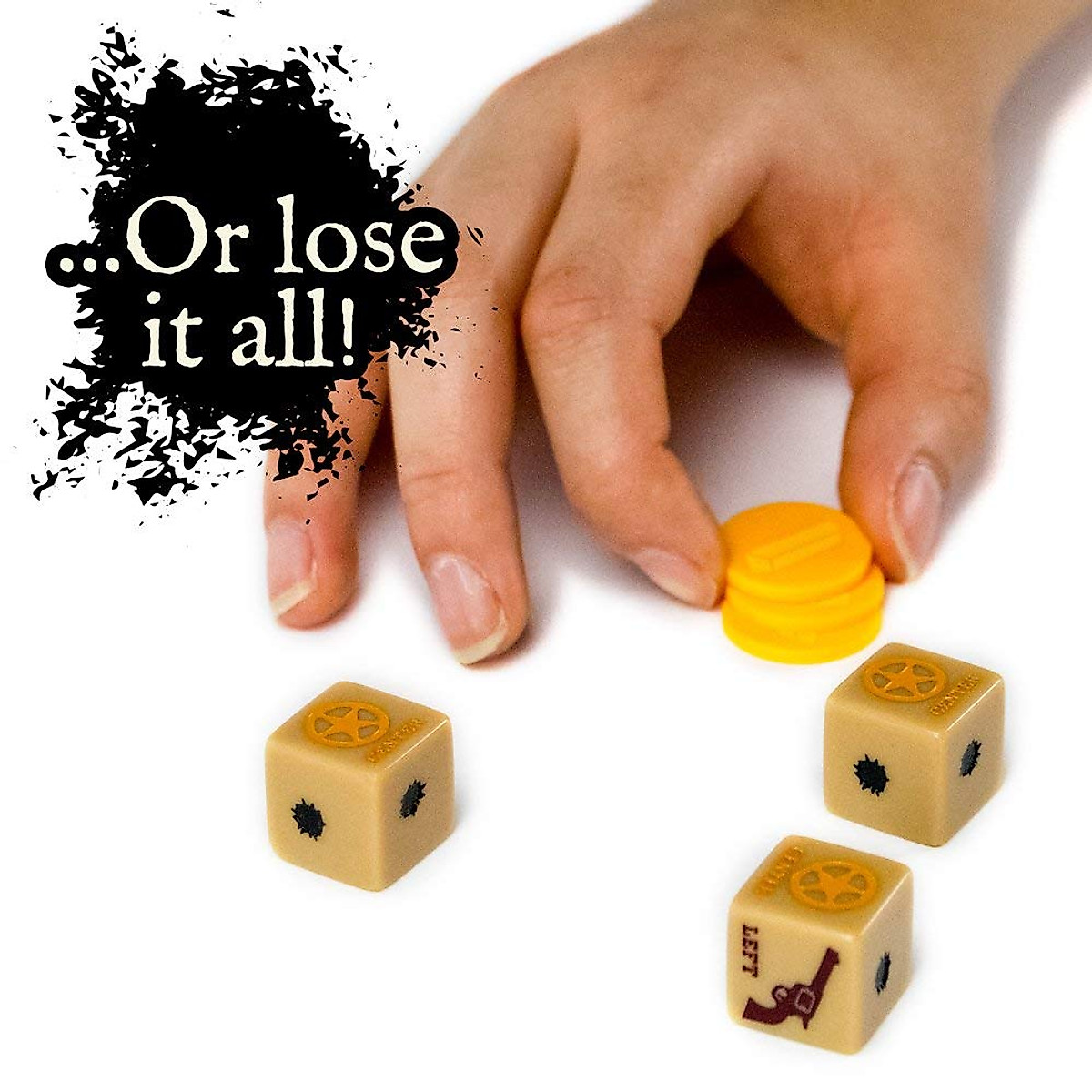 Brybelly Last Chip Standing - Fast, Light & Fun Pocket Family Dice Game