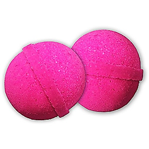 Beaver Bombs Pink Bath Balls Funny Beaver Gags for Friends Stocking Stuffers for Men Crazy White Elephant Ideas Dirty Santa Pink Bath Bombs XL Bath Fizzers for Adults Weird Novelty Bath Products