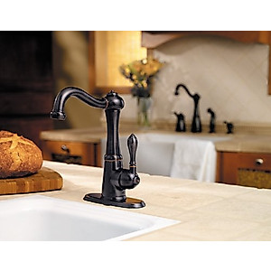 Pfister GT72M1YY Marielle 1-Handle Bar/Prep Kitchen Faucet, Tuscan Bronze