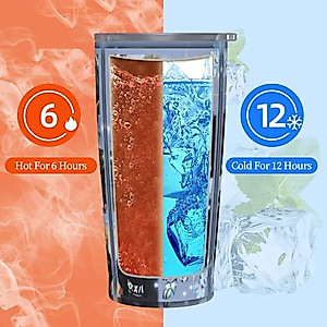 OAEWRE Gavin Actors Casalegno Stainless Steel Mug Insulated Tumbler Coffee Mugs with Lids and Straw Double Wall Vacuum Cup 20oz