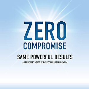 Hoover Free Deep Cleaning Carpet Shampoo, Concentrated Machine Cleaner Solution, 50oz Hypoallergenic Formula, AH30952, White, 50 Fl Oz (Pack of 1)