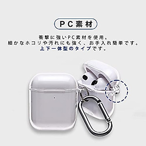 ONLYOU Compatible with Airpods 3rd Case Korean PC Bear Teddy Bear Clear Transparent Airpods Pro Cover Cute Women's Earphone Case Carabiner Charm (Airpods (3rd Generation) Clear)