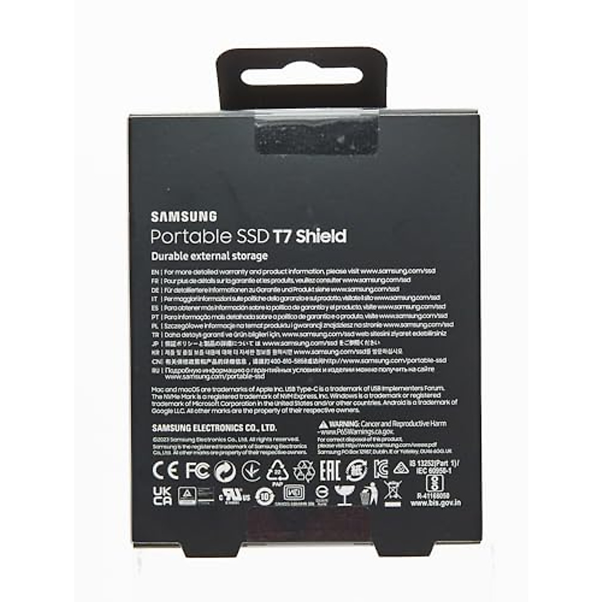 SAMSUNG T7 Shield External 1 TB USB 3.2