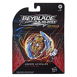 BEYBLADE Burst Pro Series Union Achilles, Spinning Top Starter Pack, Balance Type Battling Game Top with Launcher Toy