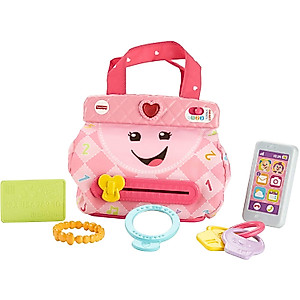 Fisher-Price Laugh & Learn My Smart Purse Bundled with Fisher-Price Laugh & Learn Sweet Manners Tea Set