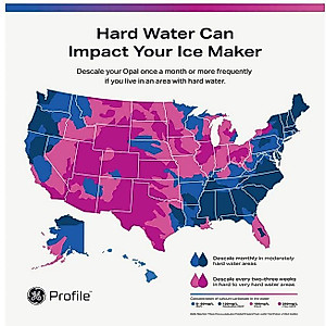 GE Profile Opal 2.0 | Countertop Nugget Ice Maker with Side Tank | Ice Machine with WiFi Connectivity | Smart Home Kitchen Essentials | Stainless Steel