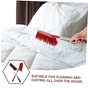 SOESFOUFU 2pcs Dust Broom Furniture Broom Brush Carpet Hand Brush Quilt Hand Brush Car Hand Broom Hair Broom Brush Hand Broom Brush Whisk Broom Cleaning Brush Hand for Cleaning Nylon