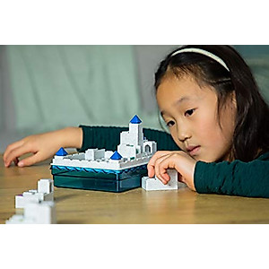 SmartGames Atlantis Escape; a 3D Path-Building Travel Game for Kids and Adults, a STEM Focused Cognitive Skill-Building Brain Game - Brain Teaser for Ages 8 & Up, 60 Challenges.