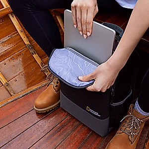 National Geographic Camera Backpack for DSLR or Mirrorless with Lenses, Laptop Compartment, Ultra-Lightweight, Adjustable Padded Divider System, Tripod Attachment, NG E1 5168, Black [Amazon Exclusive]