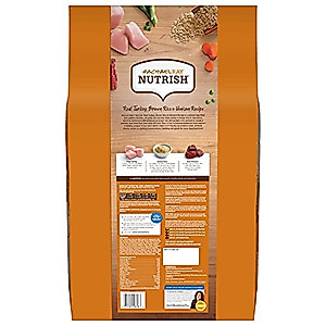 Rachael Ray Nutrish Dry Dog Food, Turkey, Brown Rice & Venison Recipe for Weight Management, 26 Pounds
