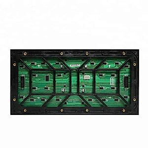 AZERONE P10 Led Matrix Outdoor Waterproof Screen 1/4scan SMD3535 3in1 RGB Full Color LED Display Module Panel Board 320x160mm 32x16 Pixels (RGB-Full Color, P10-320 * 160mm)