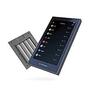 Cobo Vault Essential (Keystone Essential) - Cryptocurrency Hardware Wallet 100% air-gapped, 4-inch touch screen, Store your crypto securely. (Keystone Essential)
