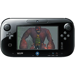 Nintendo Wii U Black Gamepad - Replacement ONLY - no cables