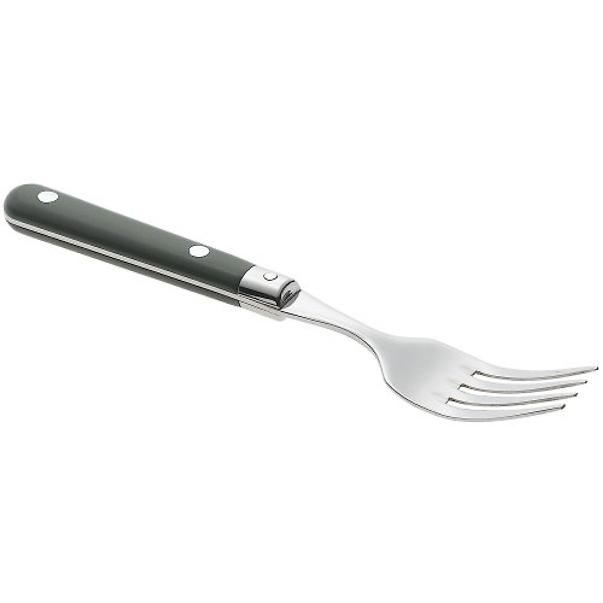 Ginkgo International Le Prix 5-Piece Stainless Steel Flatware Place Setting, Moss Green, Service for 1