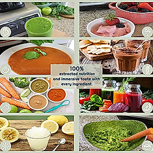 iCucina Professional-Grade High Speed Blender, 64 oz, Precision Control for Any Consistency in Smoothies, Hot Soups, Frozen Desserts, and More