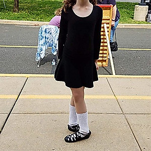 storeofbaby Little Girl Plaid Tutu Pettiskirt Skirt for Party 11-12 Years, Black Red