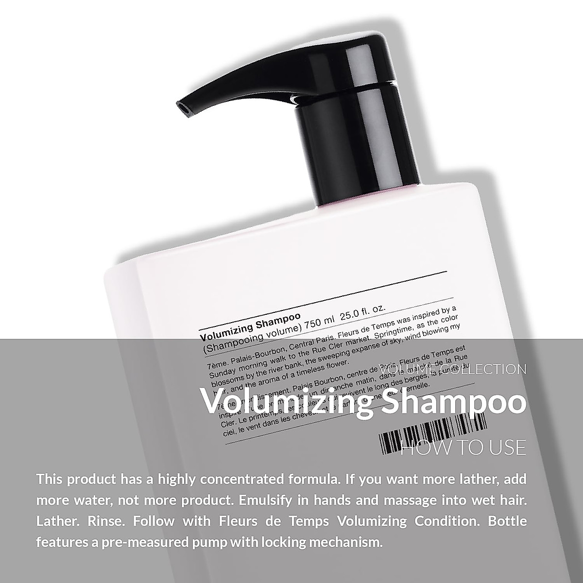 Number 4 Hair Shampoo for Women and Men, Volumizing Shampoo, 25 oz