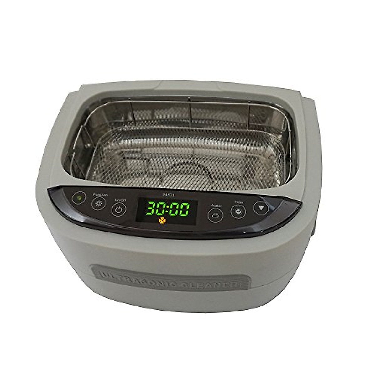 iSonic P4821-BSB Commercial Ultrasonic Cleaner, Stainless Steel Wire Mesh Basket, 110V, 2.6 Quart/2.5 L, Beige