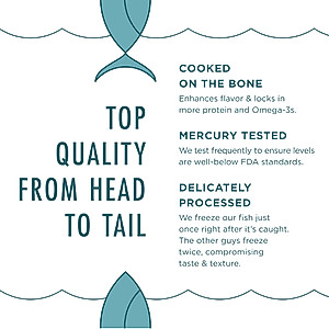 Tonnino Yellowfin Tuna in Olive Oil, Gluten-Free Premium Jarred Atun, Healthy Snacks for Adults, Ready to Eat Meals, EBT Eligible Items, Alternative of Salmon, Pack of 6