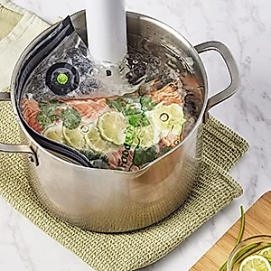 FoodSaver® Reusable Quart Vacuum Zipper Bags, for Use with FoodSaver Handheld Vacuum Sealers, 10 Count