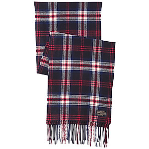 Pendleton Wool Plaid Scarf, Americana, one size