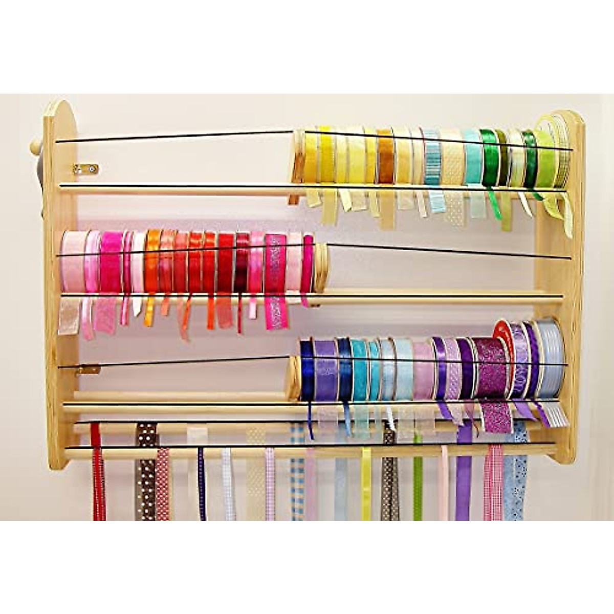 GSS 2n1 Ribbon Organizer 24" Maxi 5 Tier Wall Unit