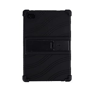 HminSen Case for Teclast P30S/M40 Plus Tablet, Silicone Stand Cover for Teclast P20S/P20HD/P40HD/M40/M40S/M40 PRO, for Blackview Tab 8/8E/Dragon Touch Notepad 102 10 Inch Tablet (Black)