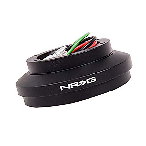 NRG Black Short Hub Adapter for Ford Mustang 1994 to 2004 -SRK-174H