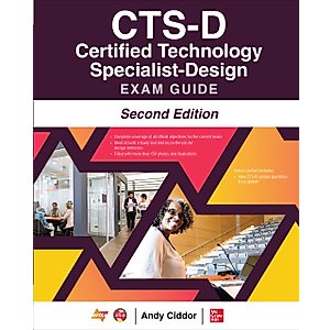 CTS-D Certified Technology Specialist-Design Exam Guide, Second Edition