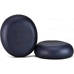 Elite 45h Evolve2 65 Earpads,JOYSOG Replacement Ear Pads Ear Cushions Foam Covers for Jabra Evolve 2 65 MS/UC Elite 45h Headphone (Blue)