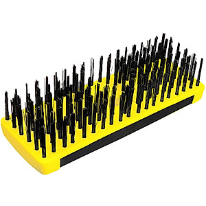 ALLWAY SB619 Soft-Grip Carbon Steel Wire Scrub Brush Block