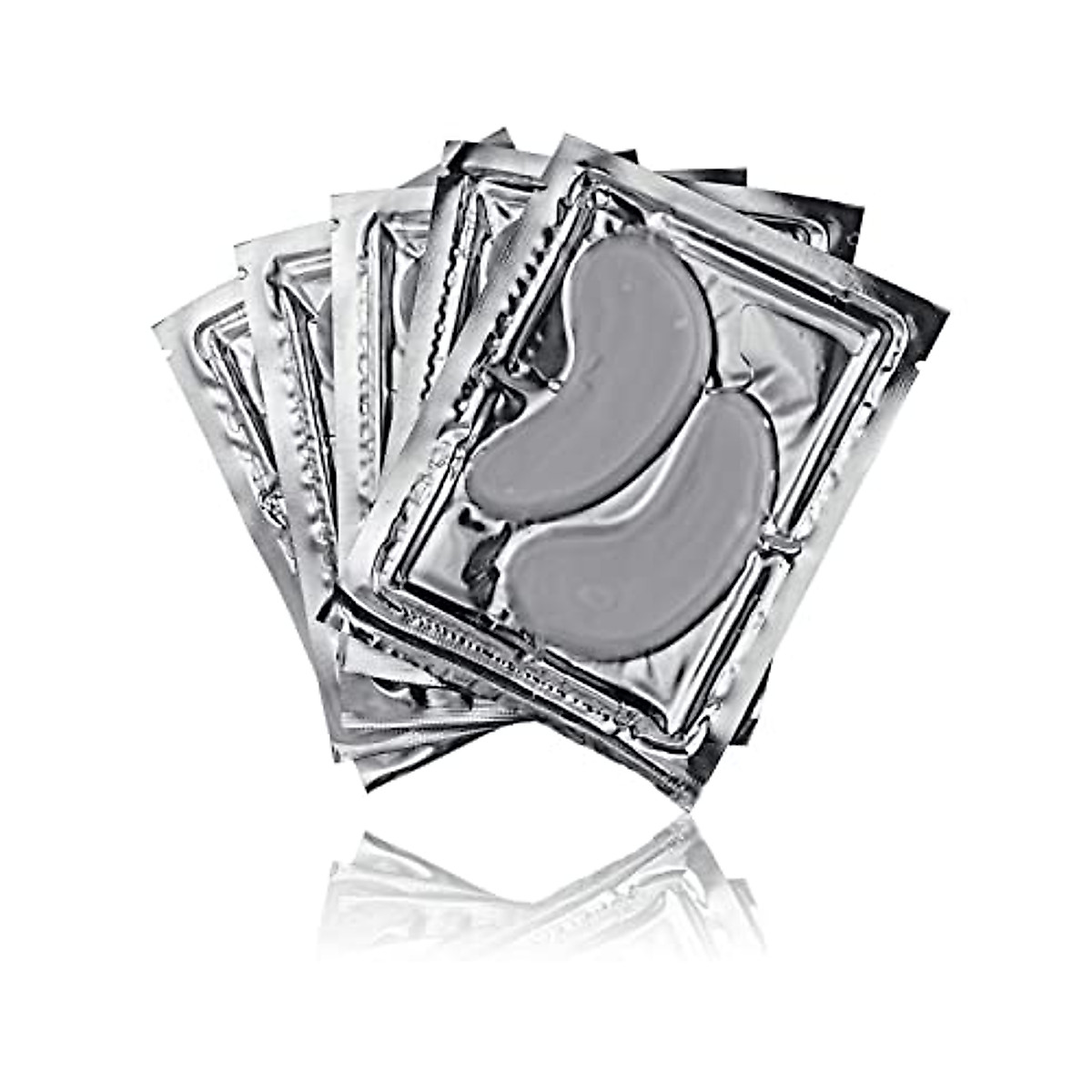 WILMA SCHUMANN Hydrating Collagen Eye Pads - 100% Pure & Natural Collagen Moisturizing Masks will Visibly Reduce Puffy Eyes, Fine Lines, Dark Circles and Wrinkles (Pack of 5 Pairs)