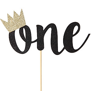 Wild one cake topper for birthday - 1st Birthday Cake with Flag. Birthday Party Cake Decorations.Baby shower photo props