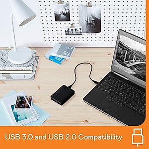 WD 18TB My Book Desktop External Hard Drive, USB 3.0, External HDD- WDBBGB0180HBK-NESN & 5TB Elements Portable External Hard Drive HDD, USB 3.0, WDBU6Y0050BBK-WESN