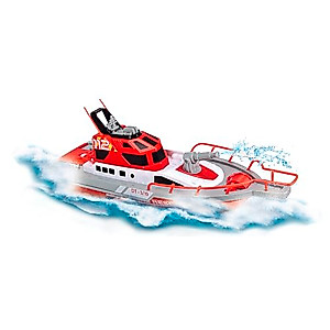 DICKIE TOYS - 15" RC Rescue Boat with Working Water Pump