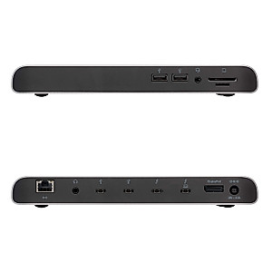 Elgato Thunderbolt 3 Pro Dock – With 50 Cm Thunderbolt Cable, 40Gb/S, Dual 4K Support, 2x Thunderbolt 3 (USB C), 4x USB 3.0, SD/Micro SD Card Reader, Audio I/O, Gigabit Ethernet, Aluminum Chassis.