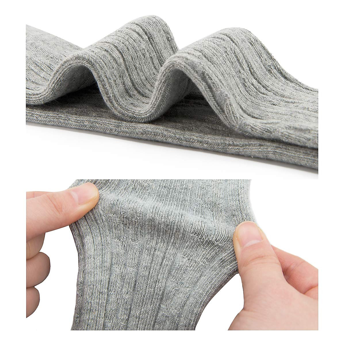 Zando Infant Soft Tights Toddler Seamless Leggings Tights for Baby Girls Winter Knit Warm Newborn Pants Stockings 1 Pack White X-Large/2-4 Year