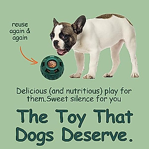 PICKZO Dog Chew Toys Tough Chew for Dogs Toy Large 25 lbs and Up Long-Lasting Dog Toy to Keep Your Pup Distracted, Safe for Dogs, Easy to Clean, Fillable Dog Toys
