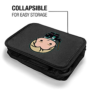 LOGOVISION Harry Potter Draco Cute Chibi Character Insulated Soft Sided Lunch Box - Reusable Lunch Bag For School Office Work, BPA Free