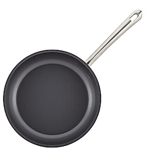 Anolon Accolade Forged Hard Anodized Nonstick Frying Pans/Skillet Set, 8 Inch and 10 Inch - Moonstone Gray