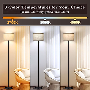 M MayJazz 3 Color Temperature LED Light Bulb A19 2700K-5000K-4000K,3CCT Color Changing Light Bulbs,Energy Saving 9W(60W Equivalent) LED Bulb,810LM,E26 Base for Bedroom,Living Room,2 Pack