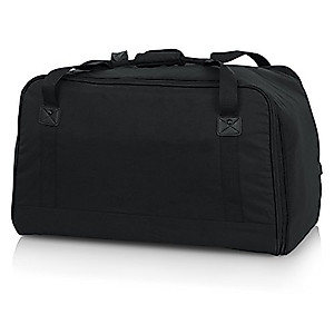 Gator Cases Heavy-Duty Speaker Tote Bag for Compact 12" Speaker Cabinets; Fits QSC K12, Yamaha DXR12 and more (GPA-TOTE12),Black