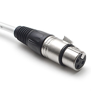 Seismic Audio - SARLX-8x100 - 8 Channel XLR Snake Cable - 100 Feet Long - Pro Audio Snake for Live Live, Recording, Studios, and Gigs - Patch, Amp, Mixer, Audio Interface 100'